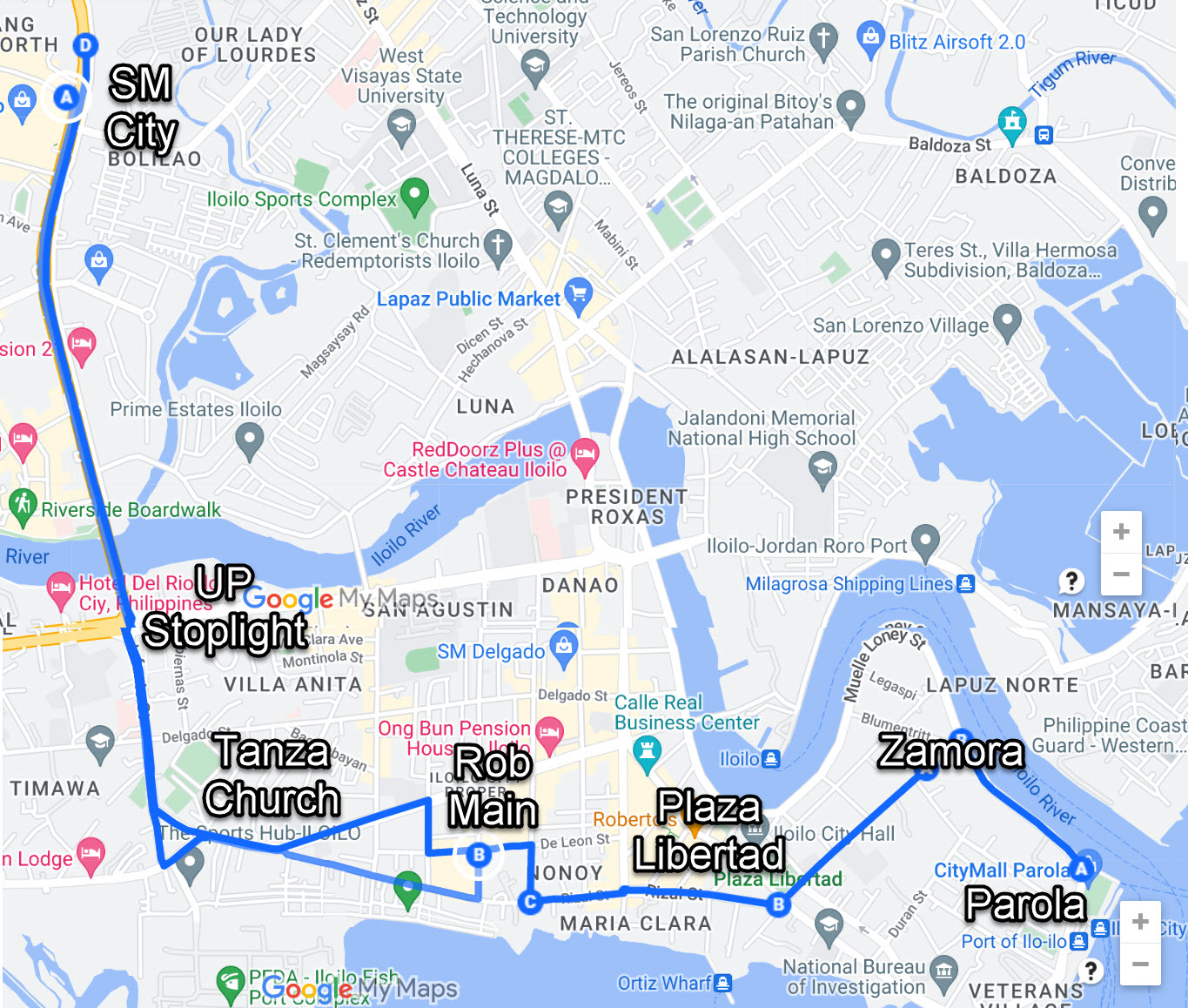 Route # 8 Parola – Infante via Super Loop – Iloilo Blogger She Mae