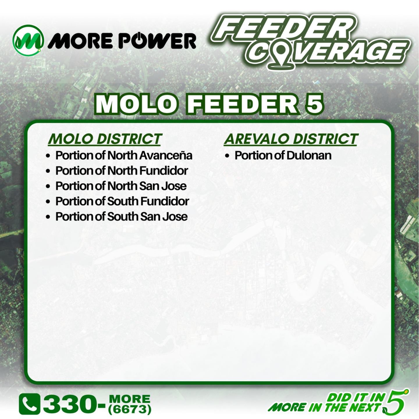 MORE Power Iloilo's Feeder Coverage Guide - Iloilo Blogger She Mae