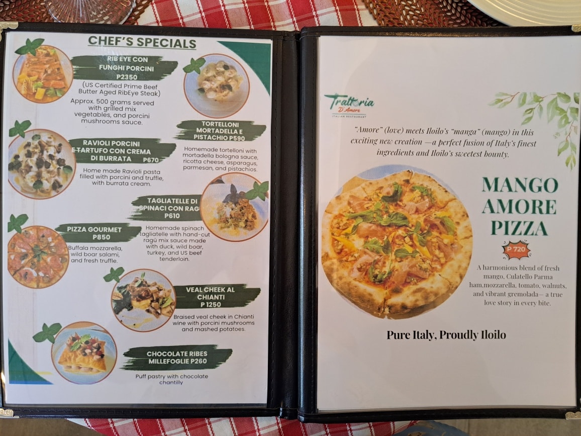 Trattoria D’Amore: A Little Slice of Italy in Iloilo - Iloilo Blogger ...