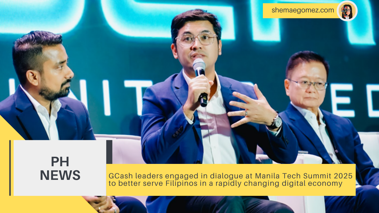GCash leaders engaged in dialogue at Manila Tech Summit 2025 to better ...